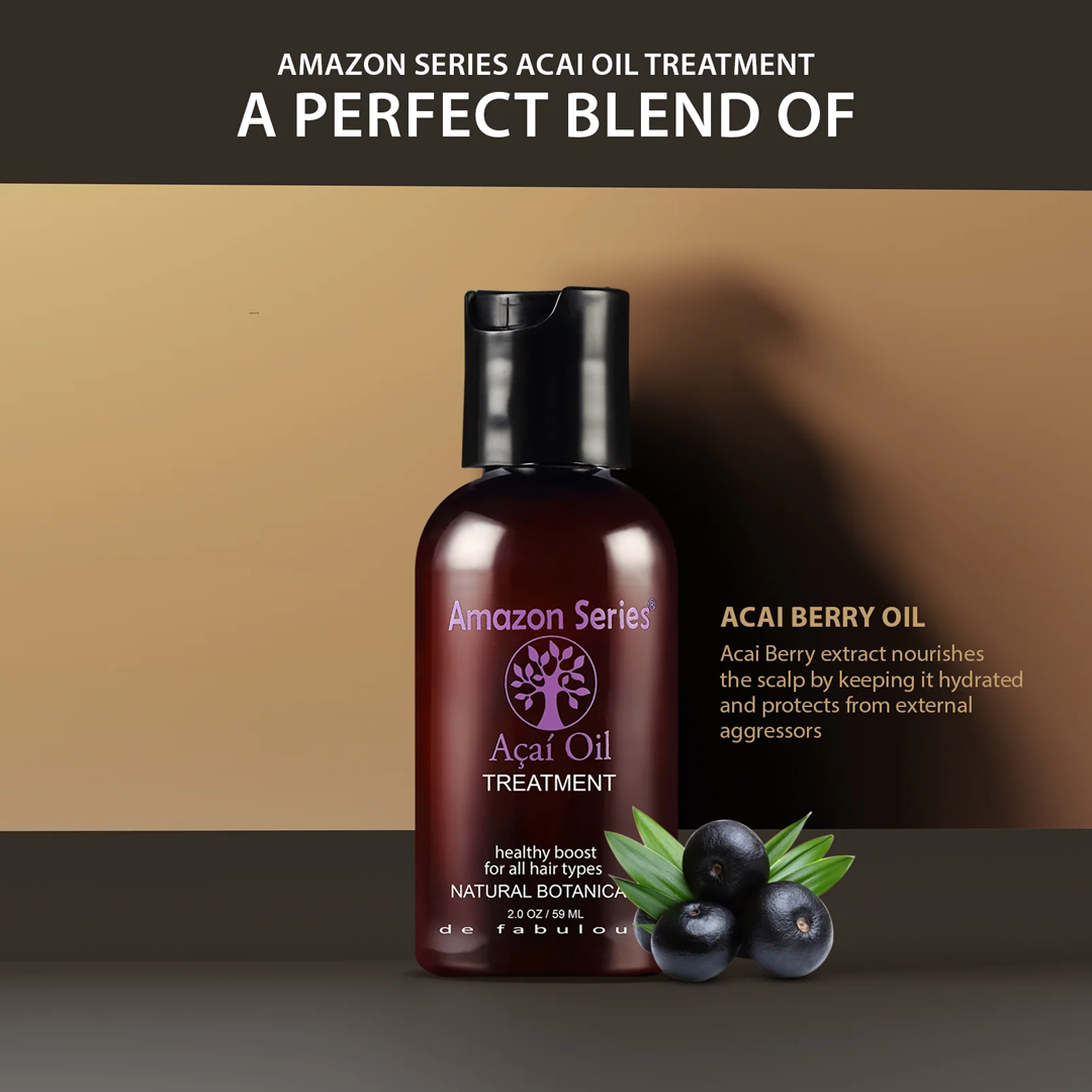 Amazon Series | Acai Oil Hair Treatment – Keeping Lusty
